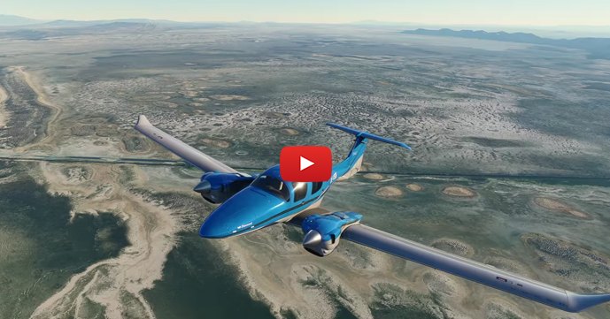 Experience flying a Diamond with Microsoft Flight Simulator - Diamond ...
