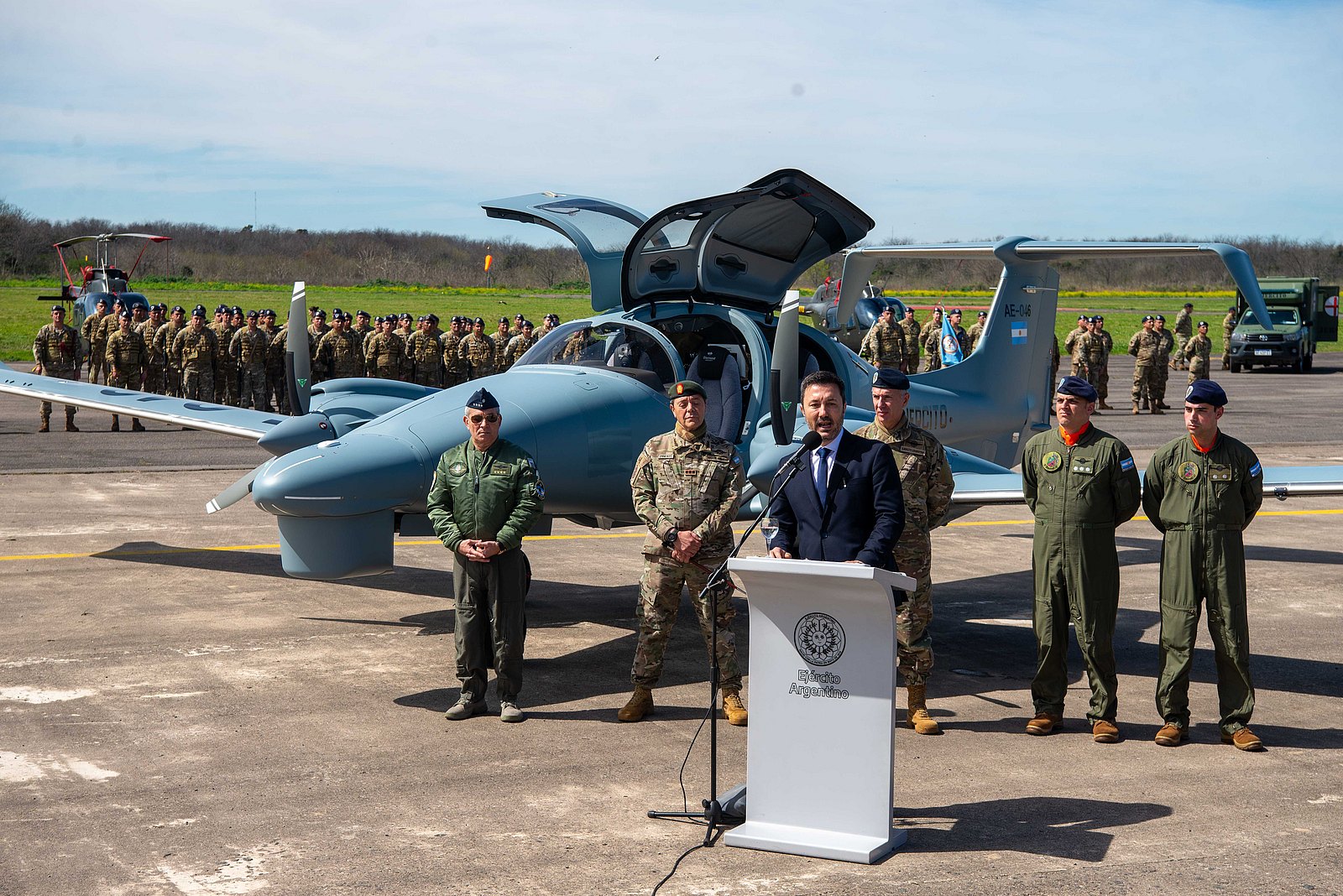 Argentine Army Aviation Welcomes First DA62 MPP Aircraft with Survey ...