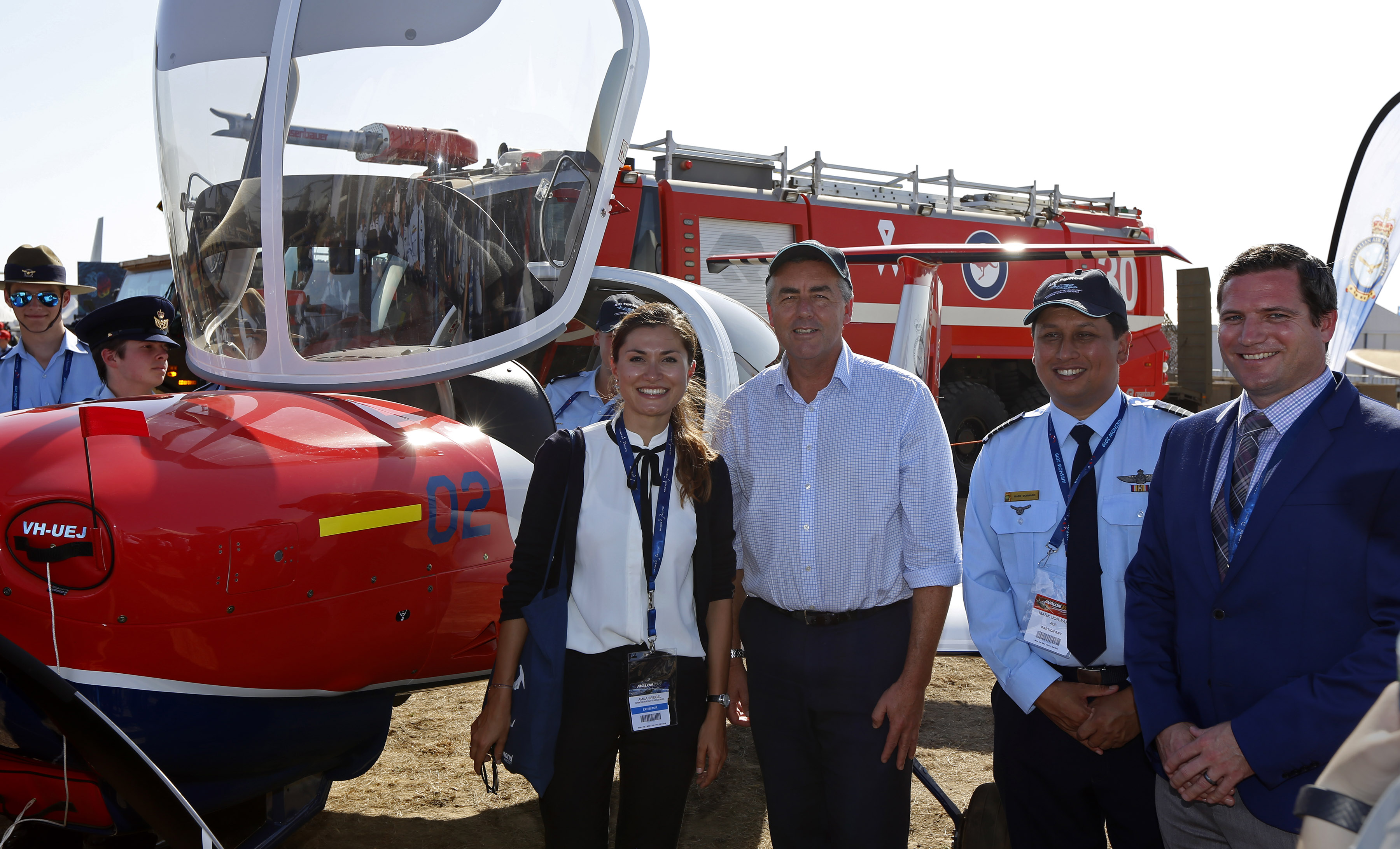 Australian Air Force Cadets (AAFC) train with Diamond Aircraft DA40 NG ...