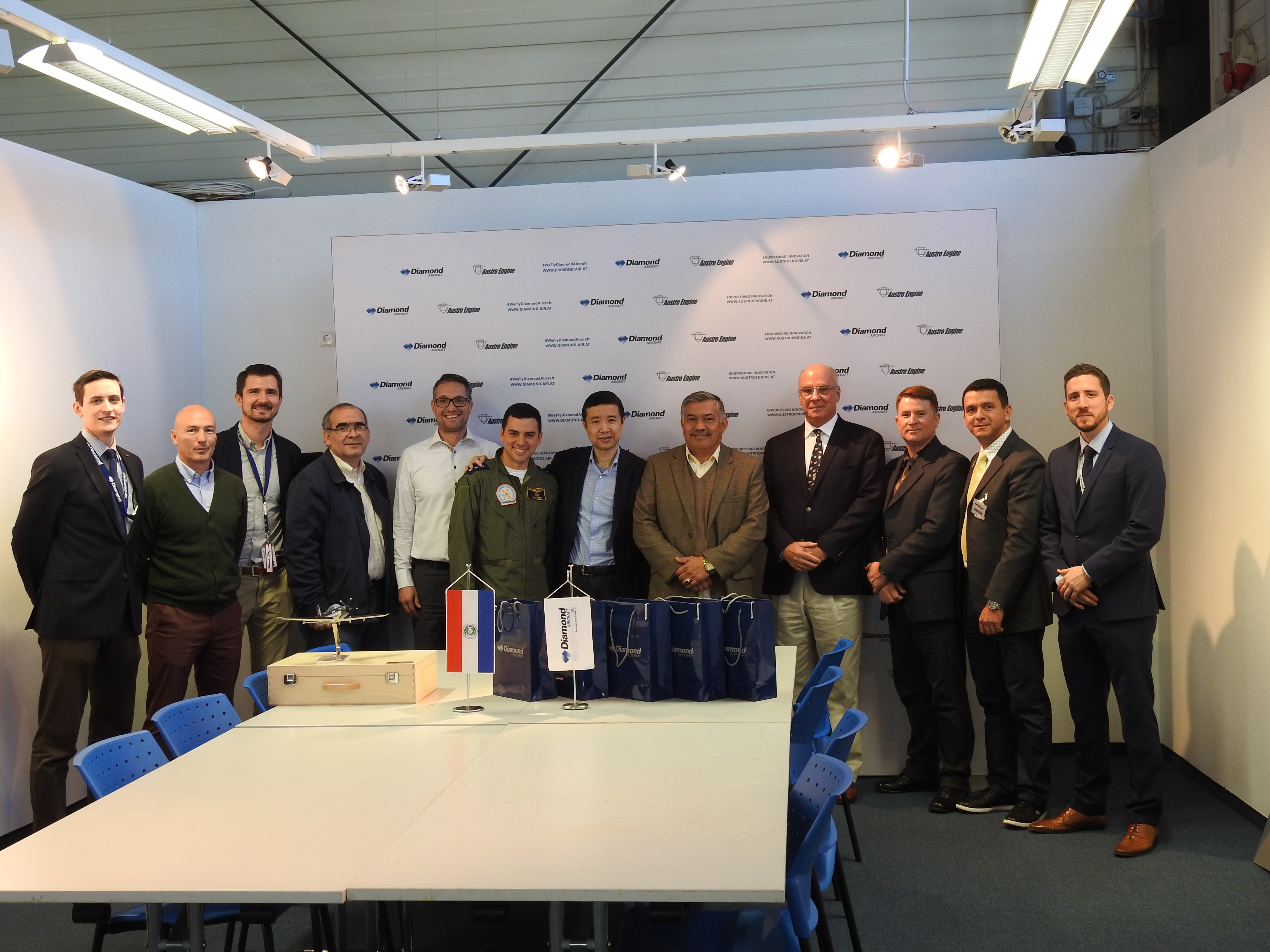 Paraguay Air Force evaluates the DA62 MPP Special Mission Aircraft and ...