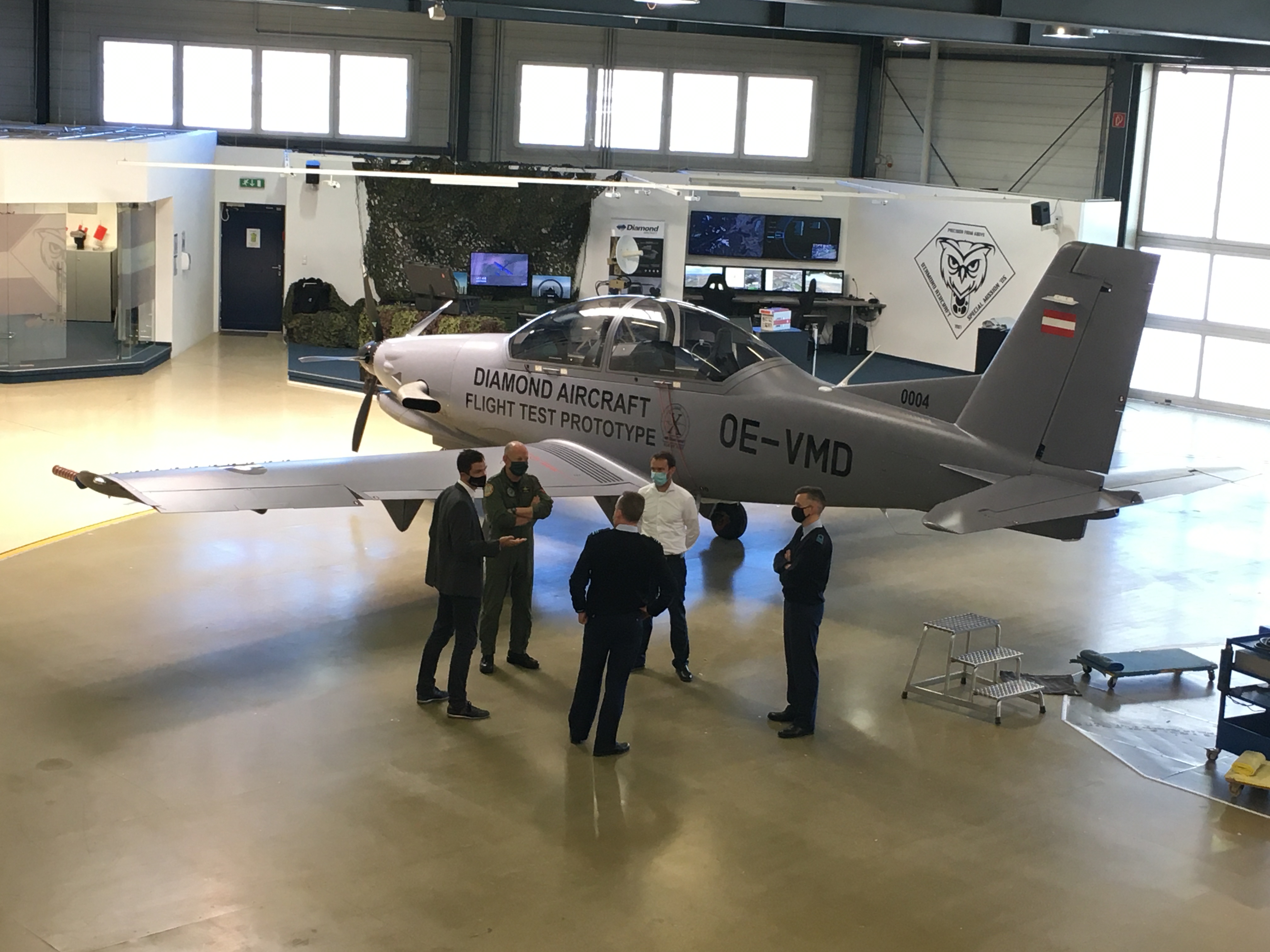 Belgian Defence trials DART Basic Trainer - Diamond Aircraft Industries