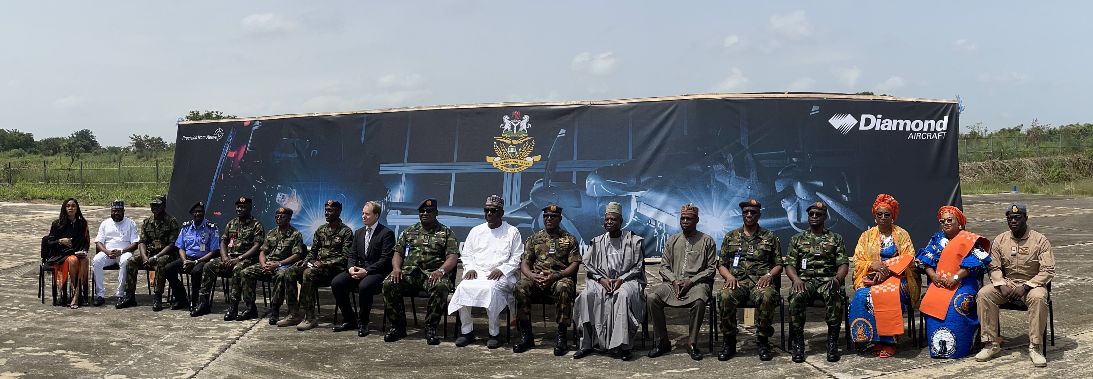 Diamond Aircraft delivers four Diamond DA62 MPP Special Mission Aircraft to the Nigerian Air ...