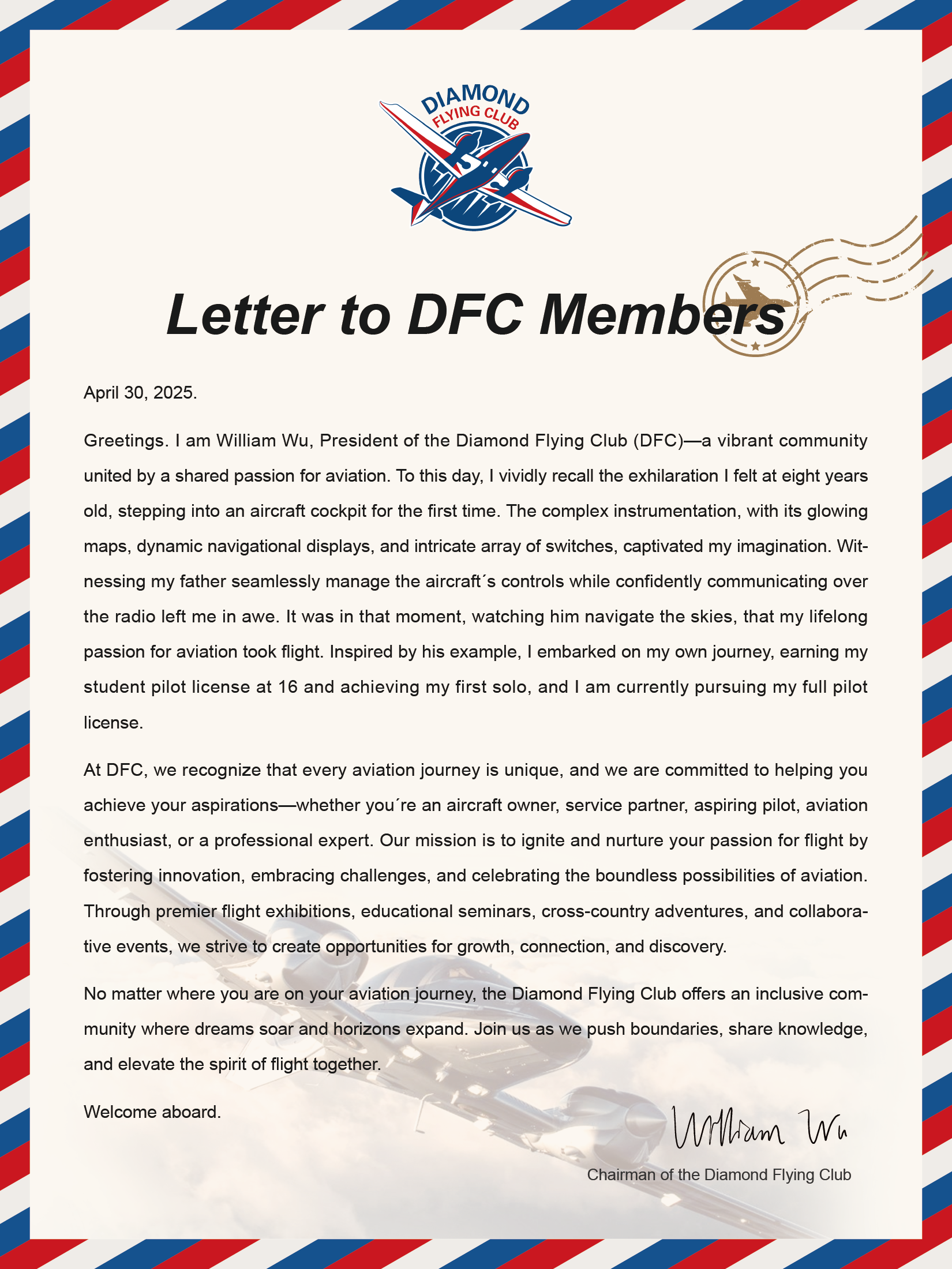 Diamond Flying Club Takes Flight Worldwide with Launch of Official ...